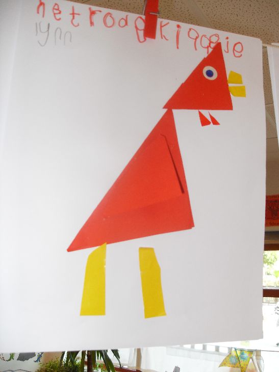 Het rode kippetje - Juf Leonie