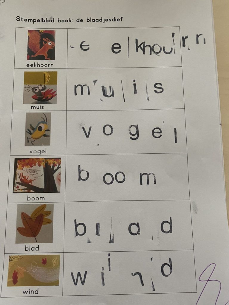 De blaadjesdief - Juf Leonie